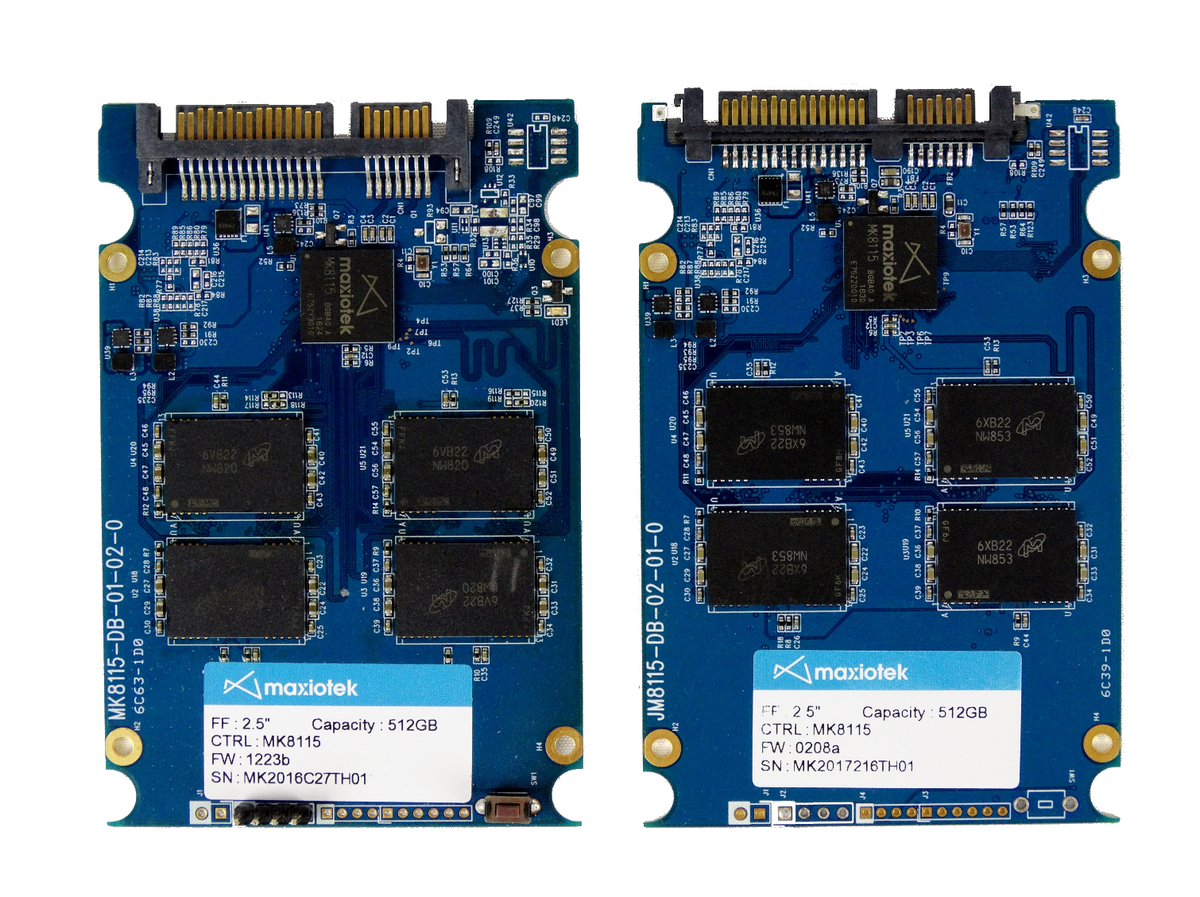 Maxiotek MK8115 DRAMless Controller Preview - Tom's Hardware | Tom's ...