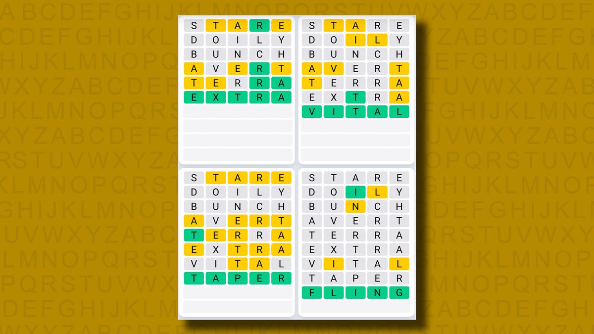 Quordle hints and answers for Monday, May 12 (game #1204) | TechRadar