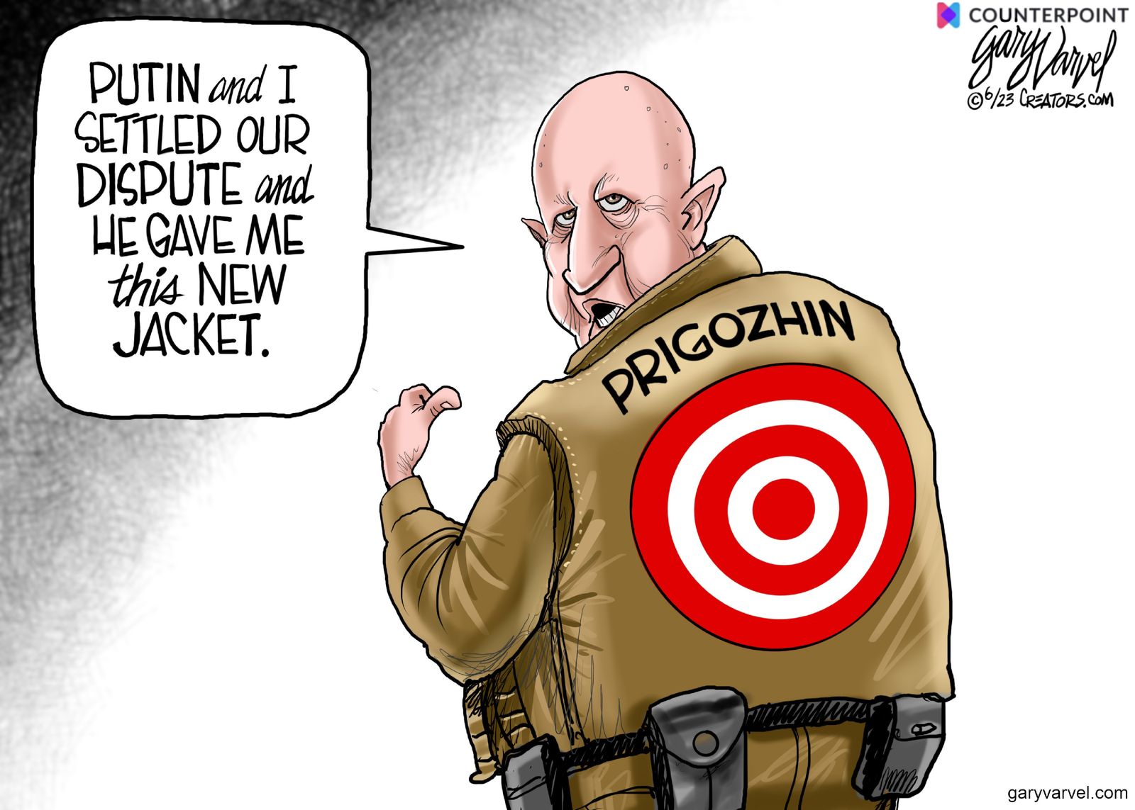 5 revolting cartoons about the Wagner mutiny | The Week