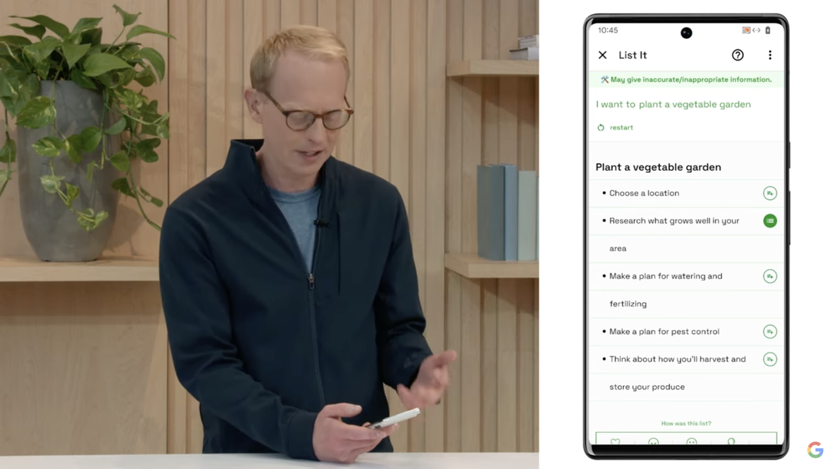 Google's AI Test Kitchen lets you teach its AI better conversational ...