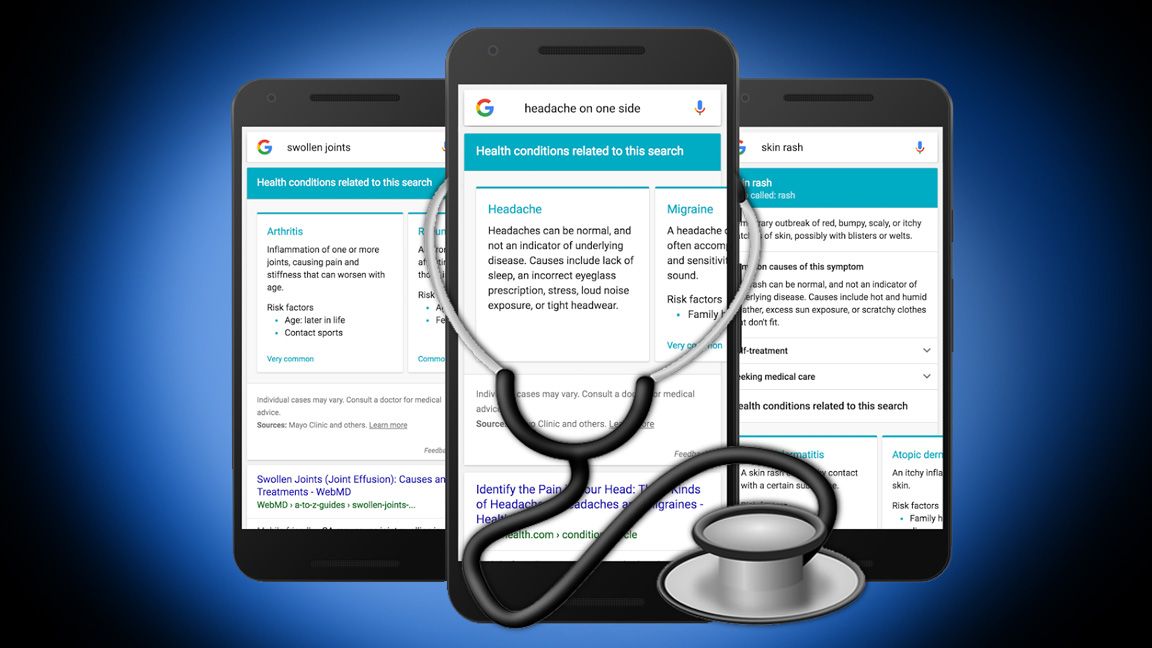 Google plays doctor with improved symptom search results | TechRadar
