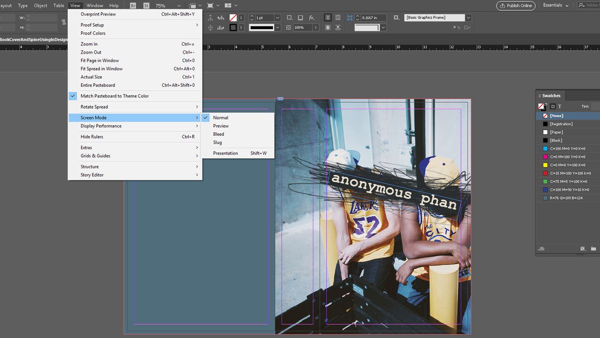 How to design a book cover in InDesign | Creative Bloq