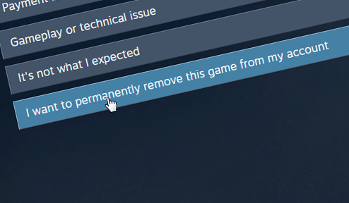 Steam now lets you delete games from your library | PC Gamer