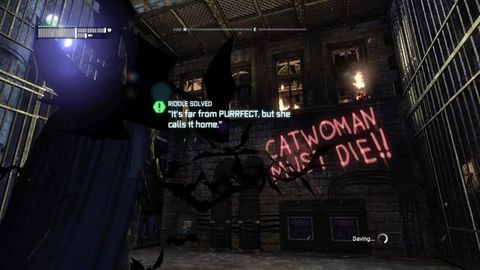 Park Row Riddle Solutions - Batman: Arkham City Riddler challenge guide ...