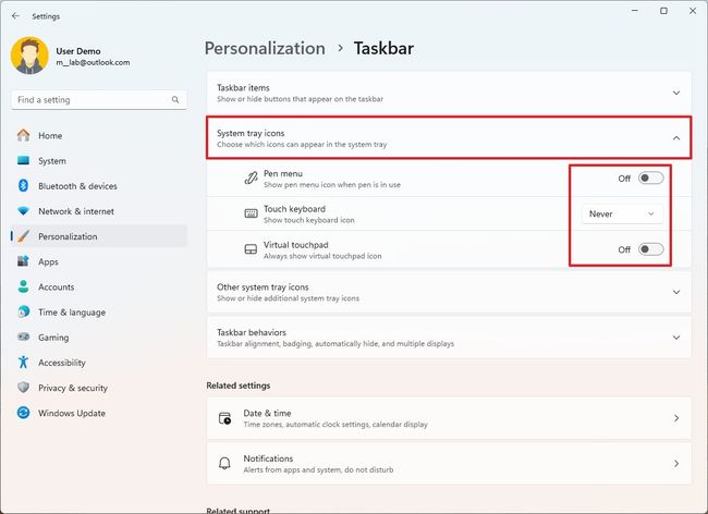 5 settings I always change to declutter the System Tray on Windows 11 ...