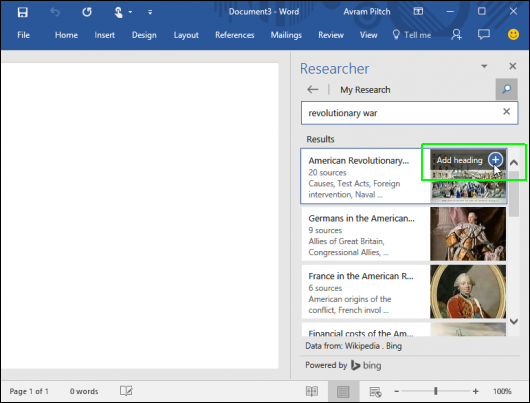 How to Use Word 2016's Researcher Feature | Laptop Mag
