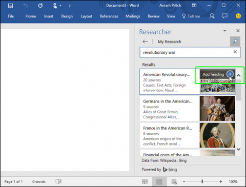 How to Use Word 2016's Researcher Feature | Laptop Mag