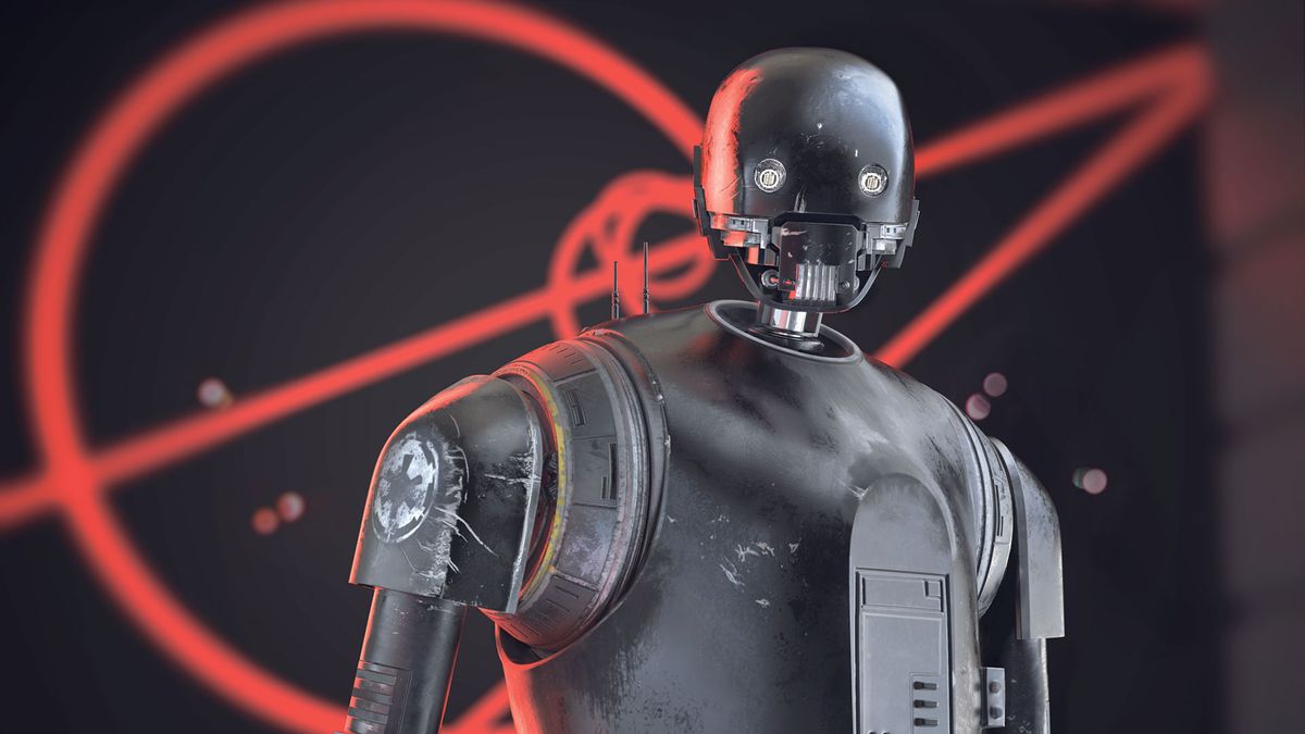 Texture an authentically worn K-2SO droid | Creative Bloq