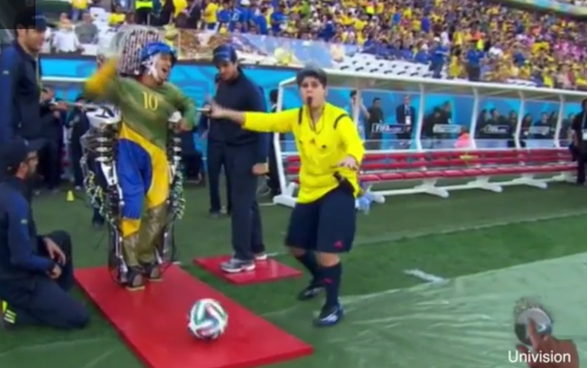 Paralyzed Man Takes First Kick of 2014 World Cup | Live Science