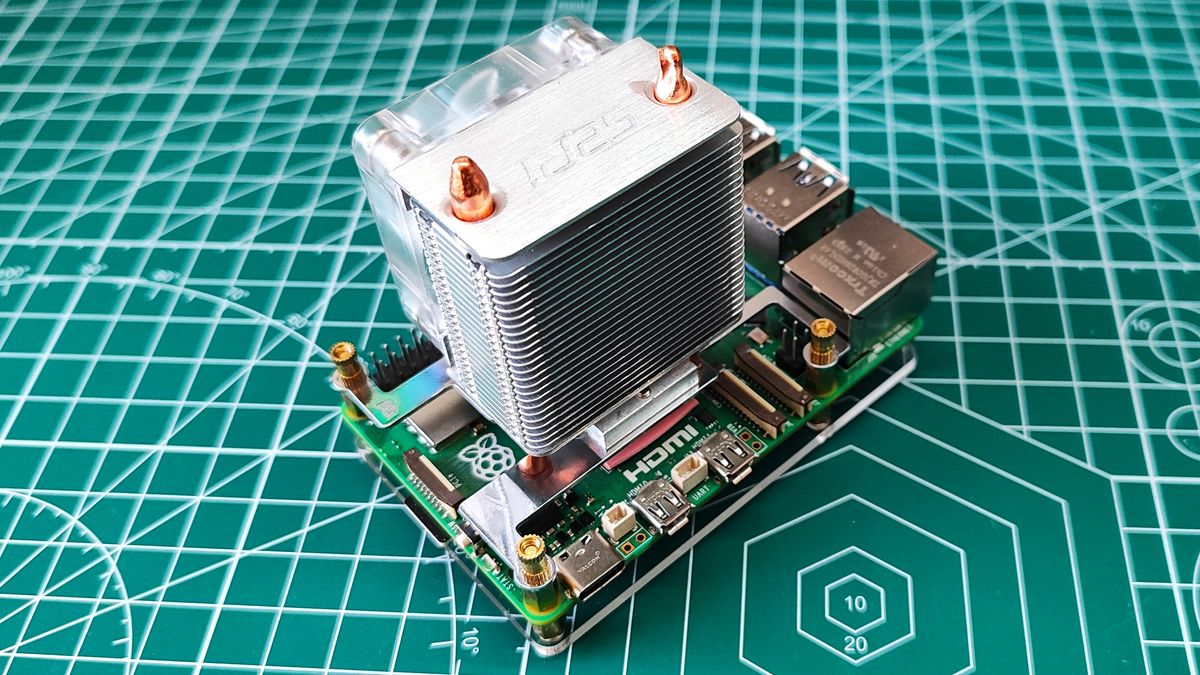 52-Pi Ice-Tower Cooler for Raspberry Pi 5 Review: Muscle Car Cooling ...