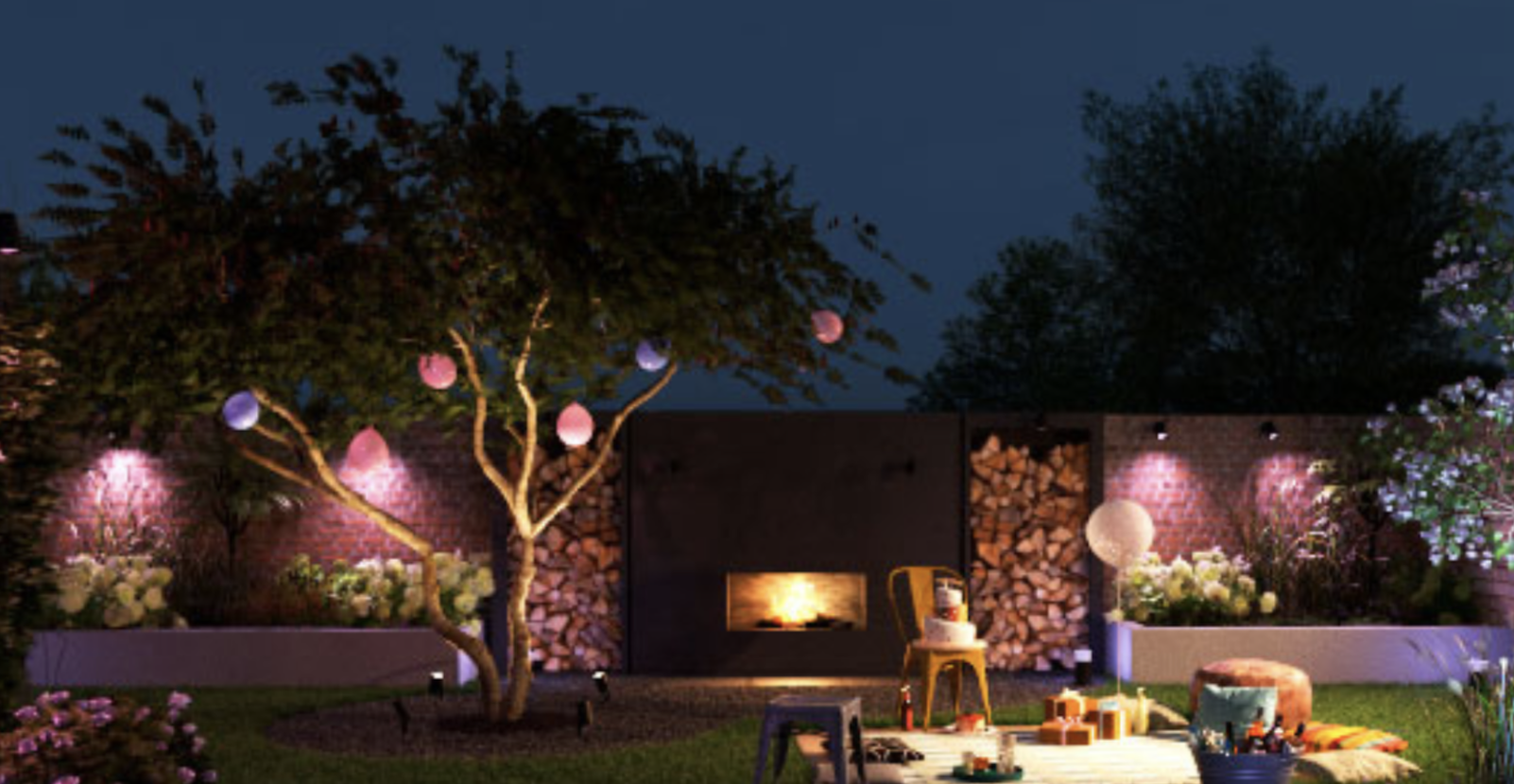 Philips Hue smart lighting goes outdoors... and the results are magical ...