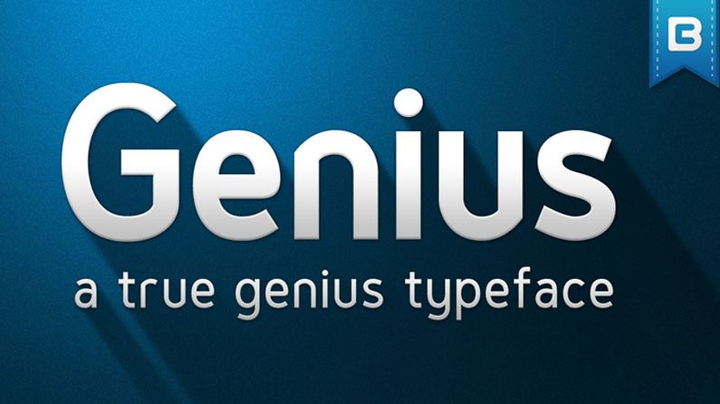Font of the day: Genius | Creative Bloq