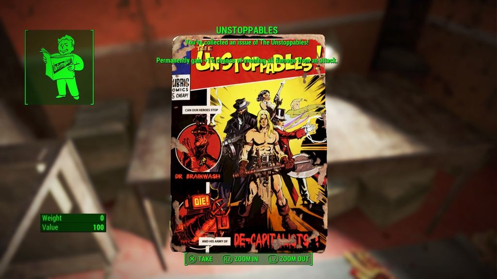 Fallout 4 Unstoppables - Fallout 4 Comic Book and Magazine Locations ...