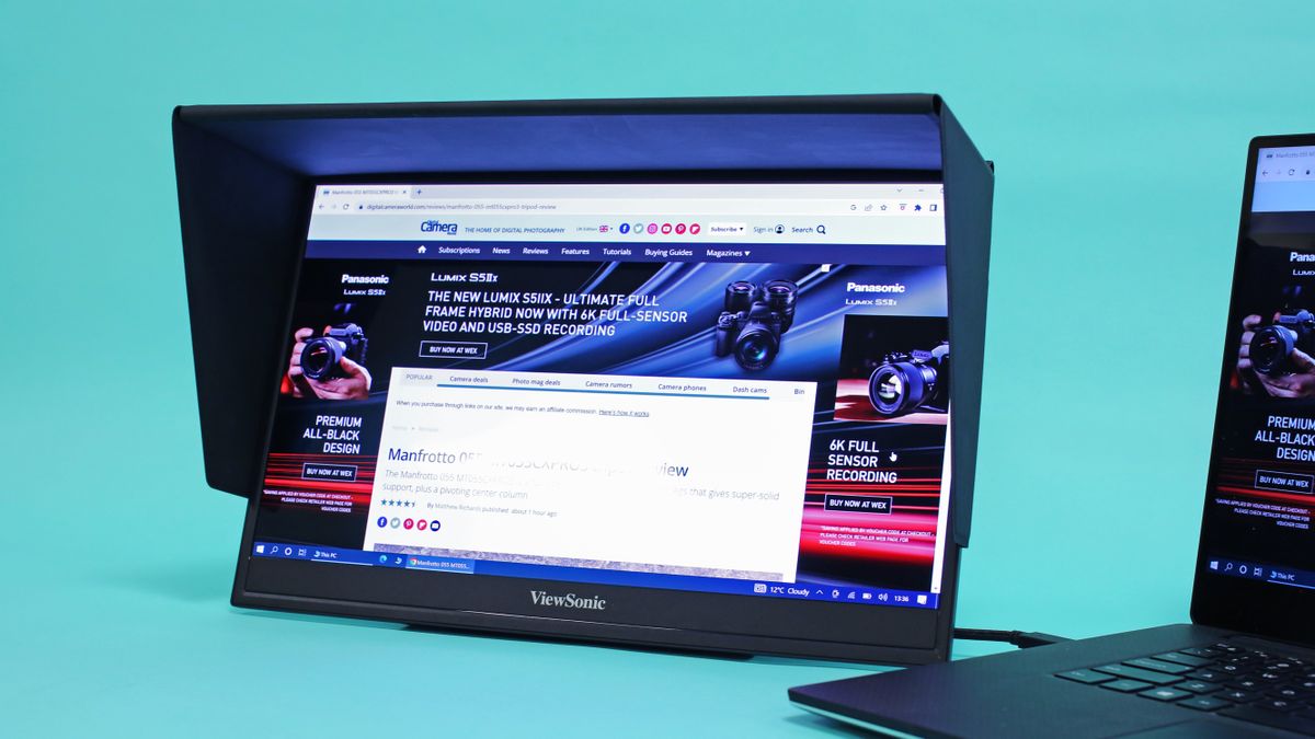 ViewSonic ColorPro VP16-OLED portable monitor review | Digital Camera World