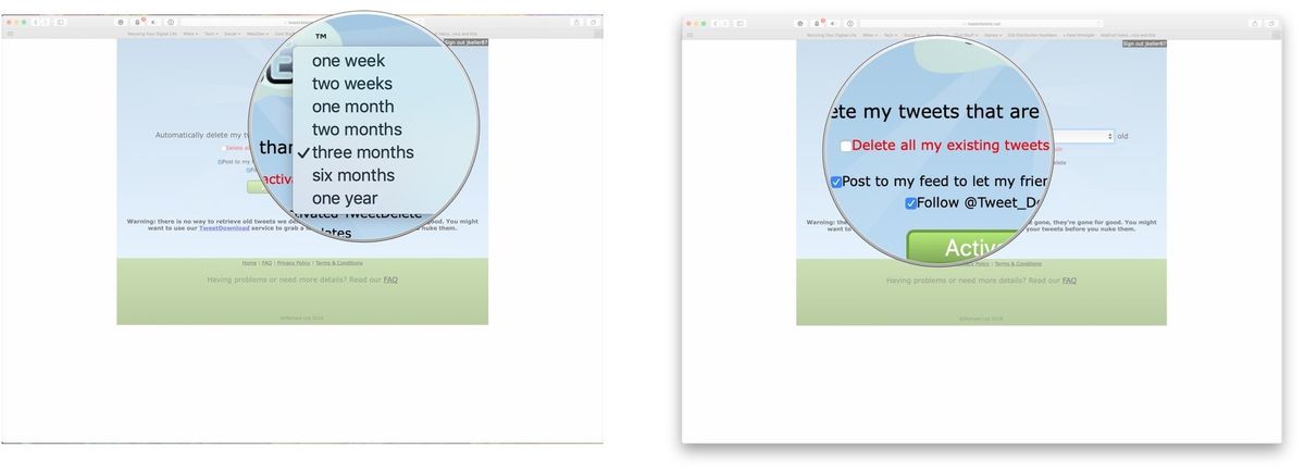 How to delete your Twitter history with TweetDelete | iMore
