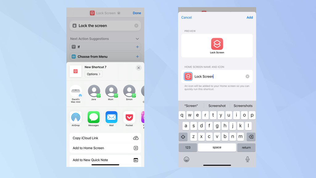 How to use the iOS Lock Screen shortcut | Tom's Guide