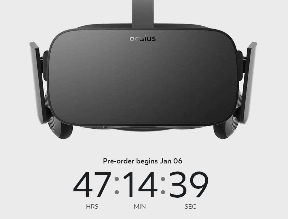 Oculus Rift Pre-Orders Start January 6 - Tom's Hardware | Tom's Hardware