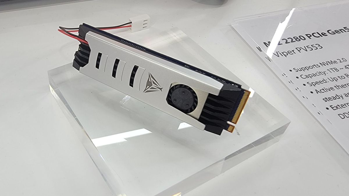 Patriot Teases DRAMless Gen 5 SSD, Debuts Blazing Fast Drive with Thin ...
