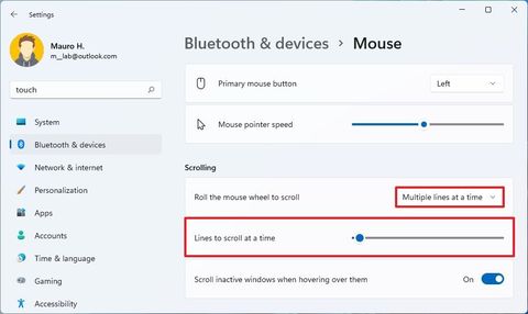 How to change mouse scrolling settings on Windows 11 | Windows Central