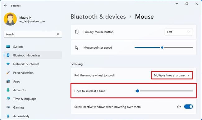 How to change mouse scrolling settings on Windows 11 | Windows Central