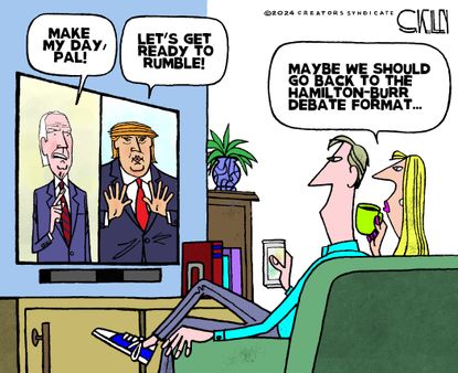 5 arguably hilarious cartoons about the 2024 presidential debate | The Week