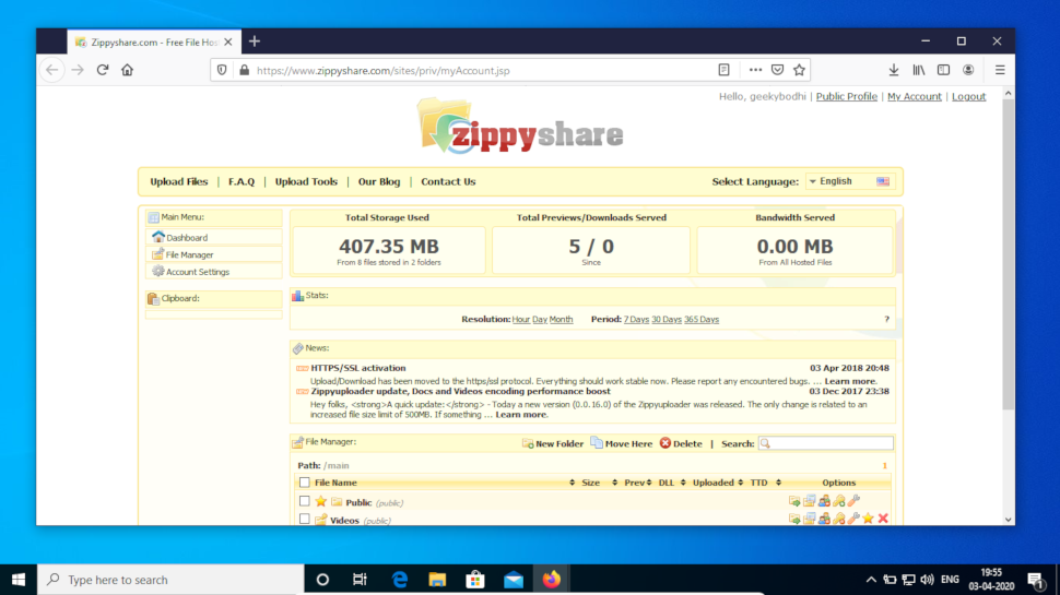 ZippyShare review | TechRadar