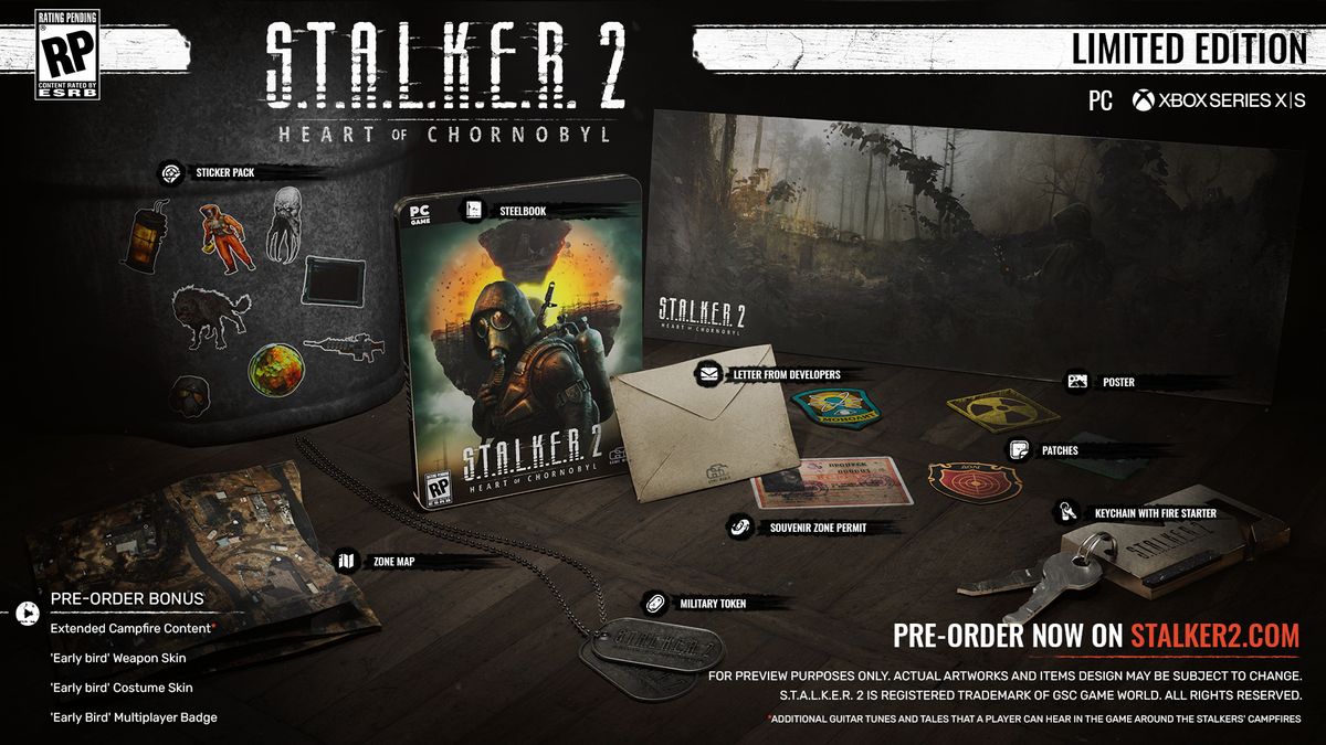 STALKER 2: Heart of Chernobyl preorder — Bonuses, editions, and where ...