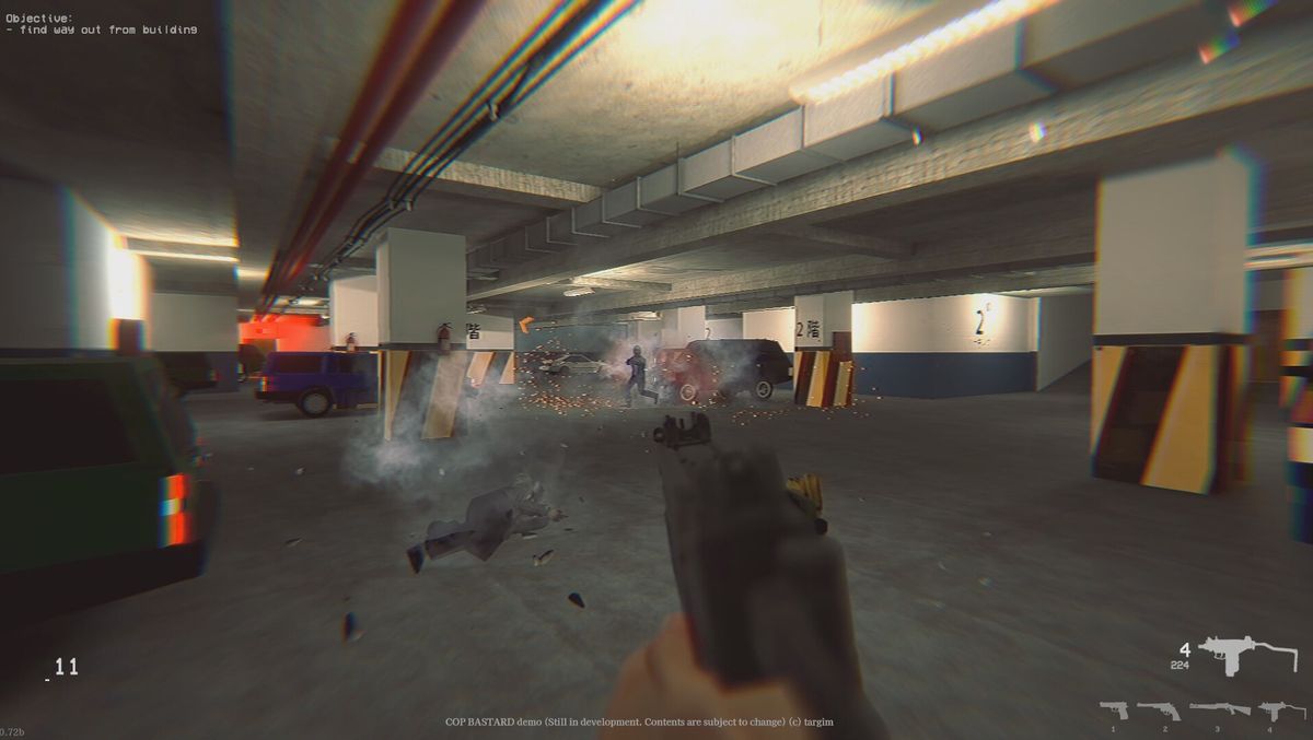 Cop Bastard is a retro first-person shooter that's exactly as ...