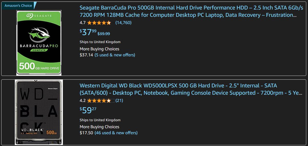 512GB SSDs and Performance Laptop HDDs Hit Price Parity | Tom's Hardware