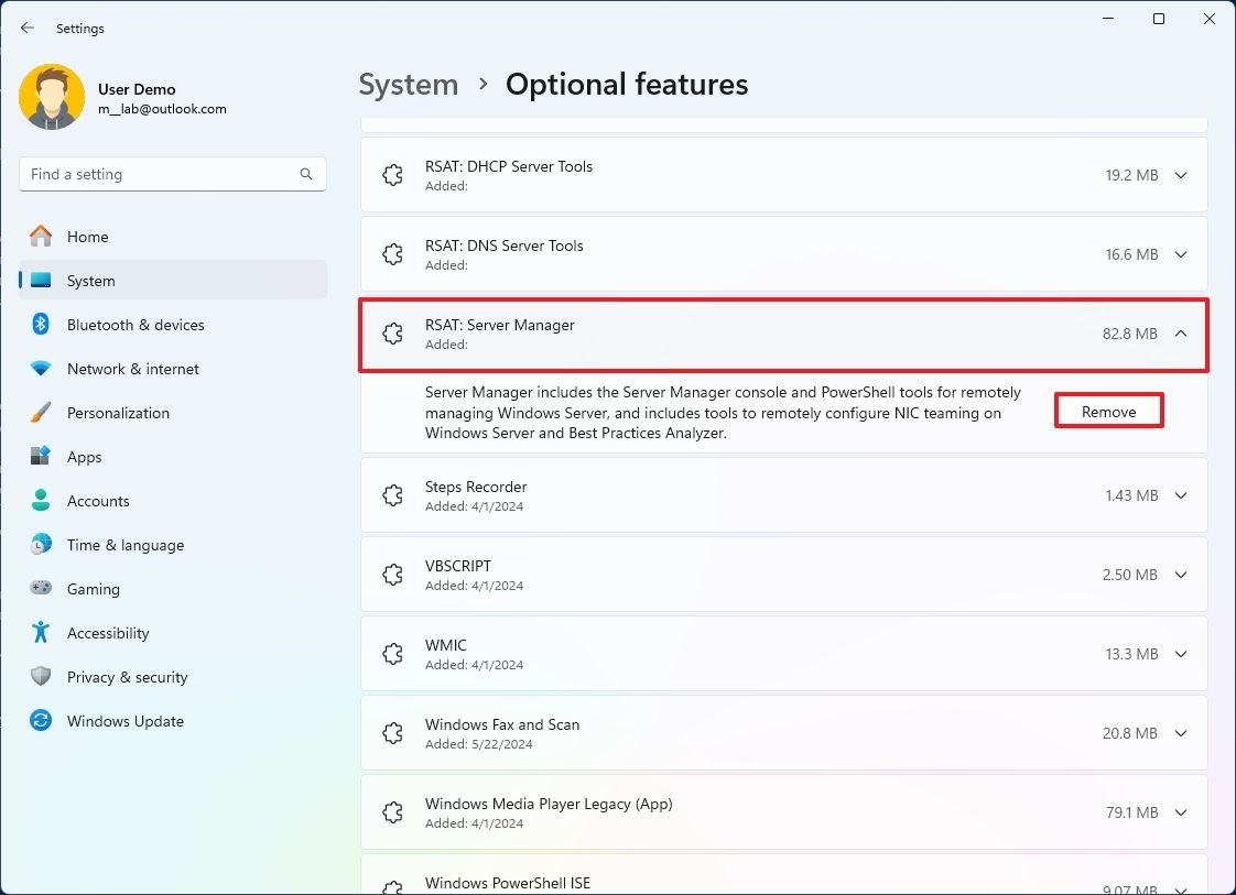 What is RSAT, and how to add (or remove) them on Windows 11? Remote administration tools ...