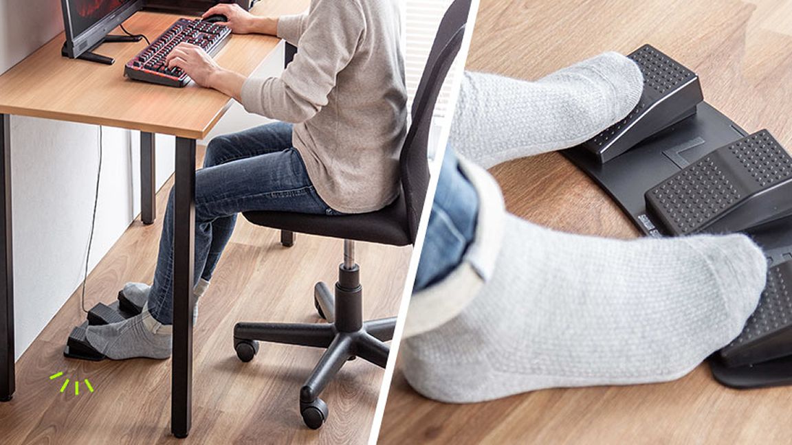 Sanwa Supply releases USB foot pedals that let you type with your feet ...
