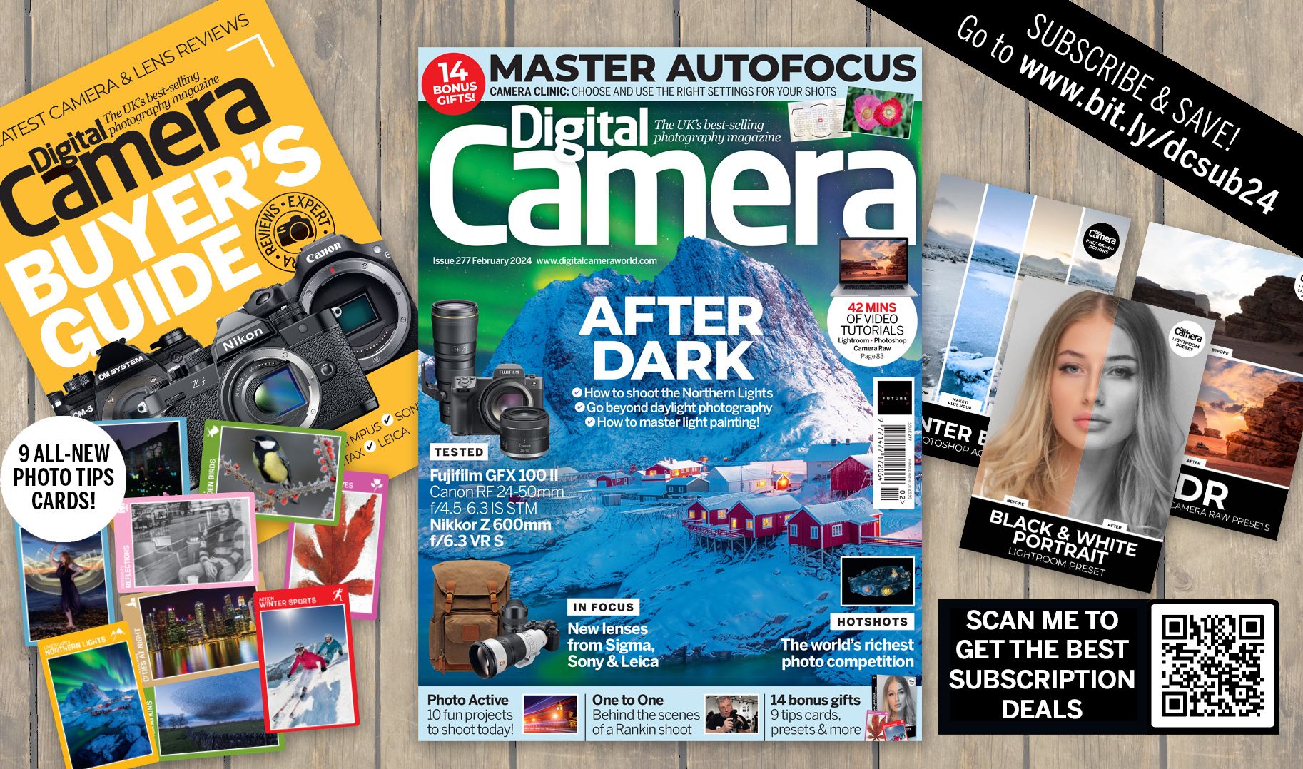 Get 14 bonus gifts with the February 2024 issue of Digital Camera ...