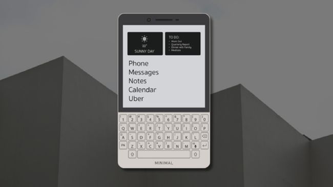 This Blackberry-style phone with an E-Ink screen wants to fix your ...