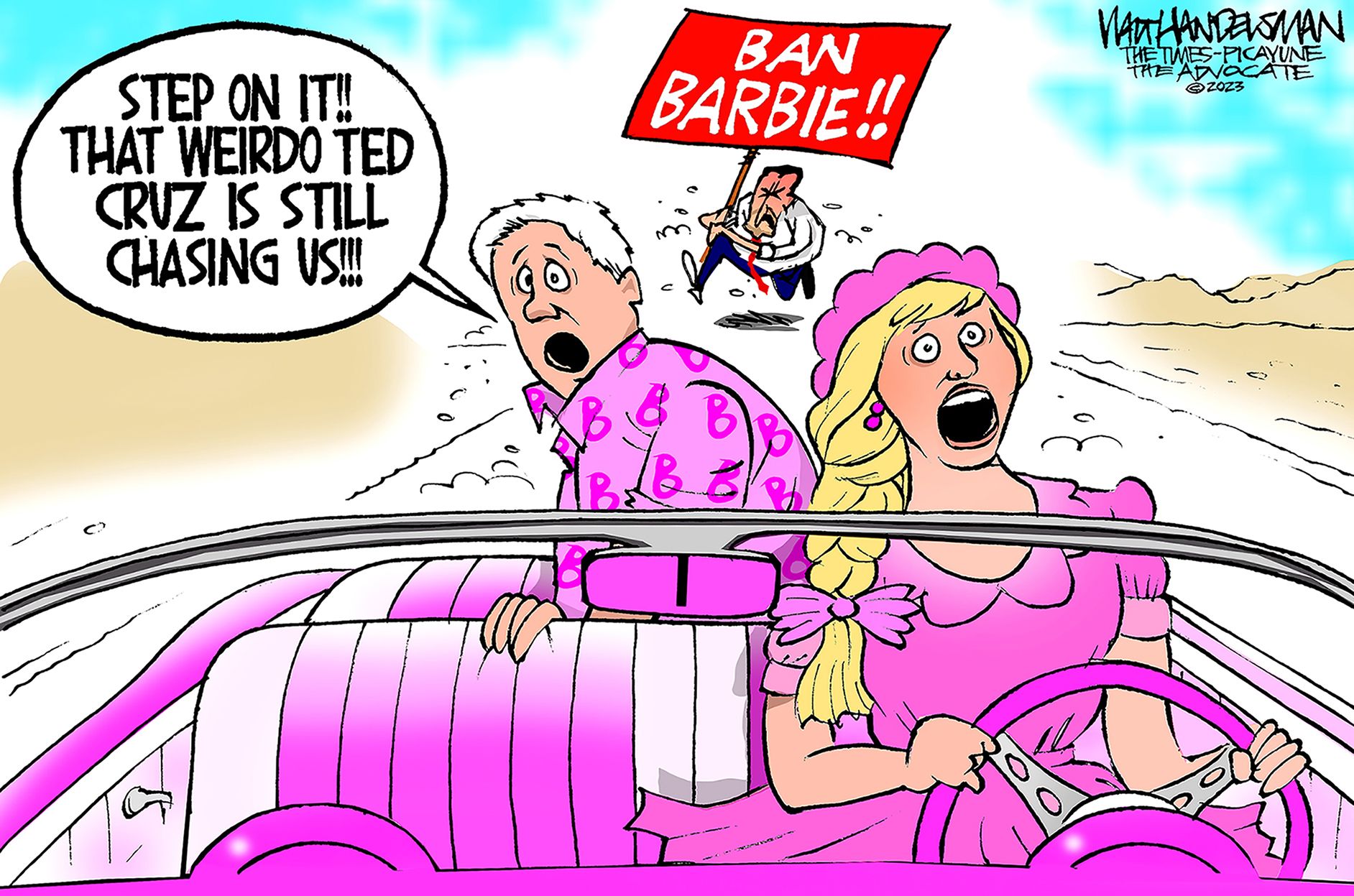 5 very pink cartoons about the Barbie backlash | The Week