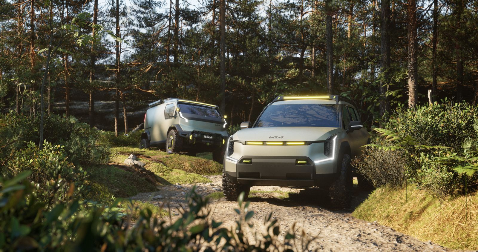 Meet Kia’s electric camping concepts: PV5 WKNDR & EV9 ADVNTR | Wallpaper*