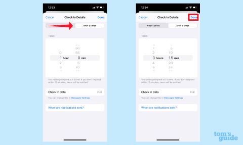How to use the Check In feature in iOS 17 | Tom's Guide