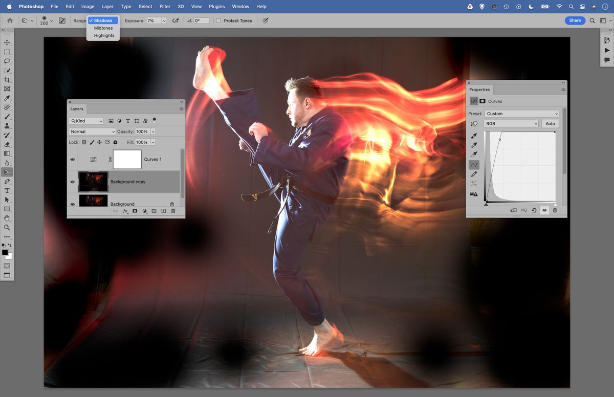 Sports portraits with a twist! Use slow-sync flash for streaky special ...