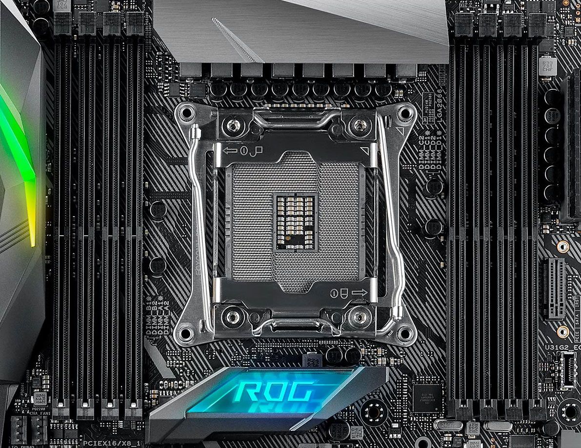 AMD's Threadripper is huge, with an equally large socket and cooler ...