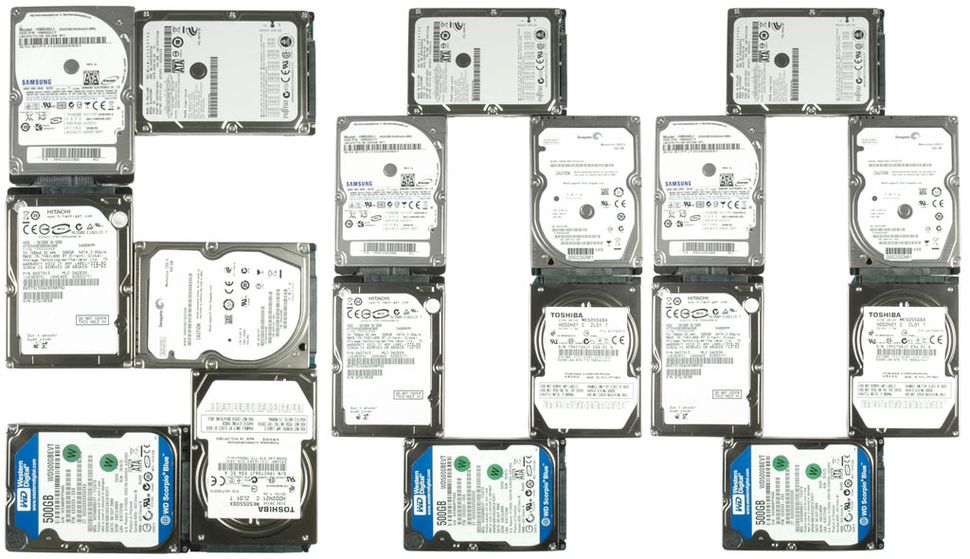 Perfect Notebook Storage: Seven 2.5” 500 GB Drives | Tom's Hardware