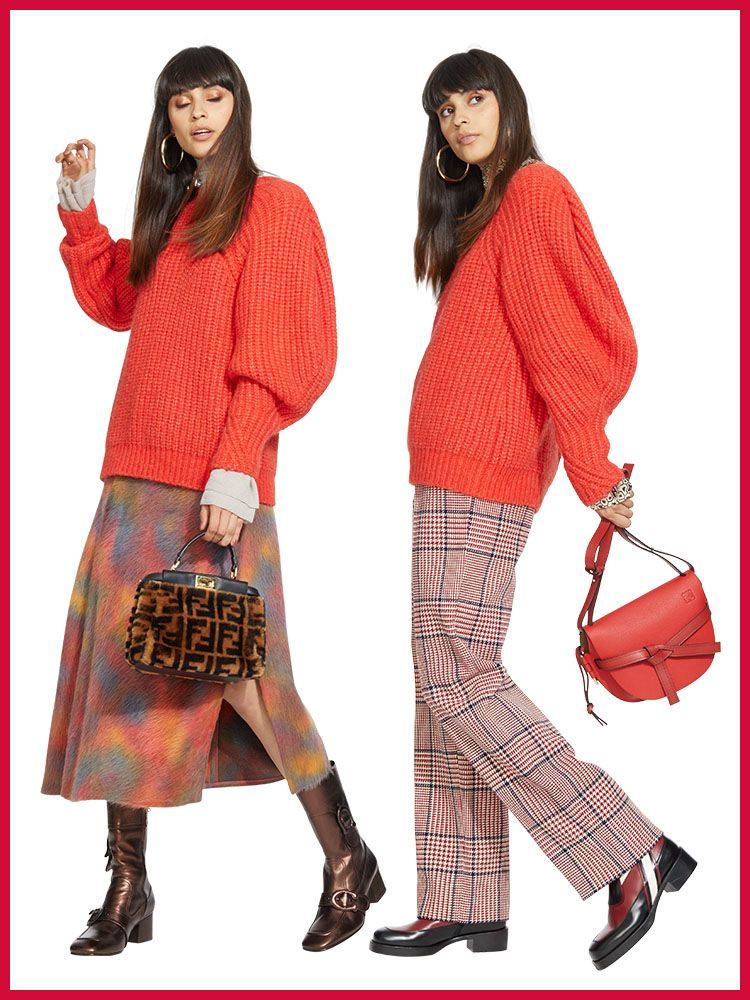 Mix-and-Match Outfit Ideas - How to Style Sweaters for the Office and ...