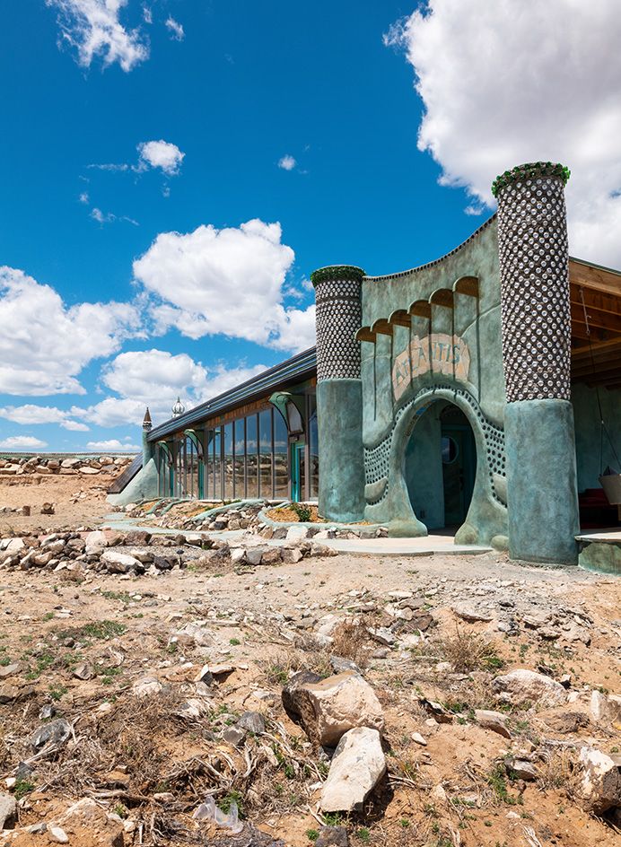 Discover the off-grid Earthship community | Wallpaper
