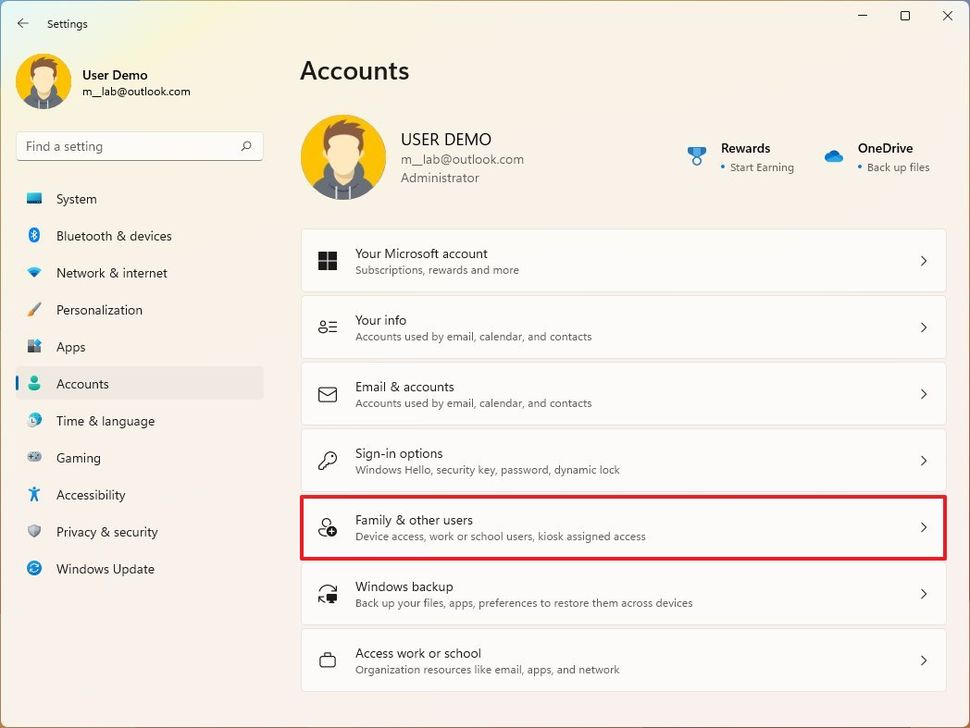 How to check account type on Windows 11 | Windows Central