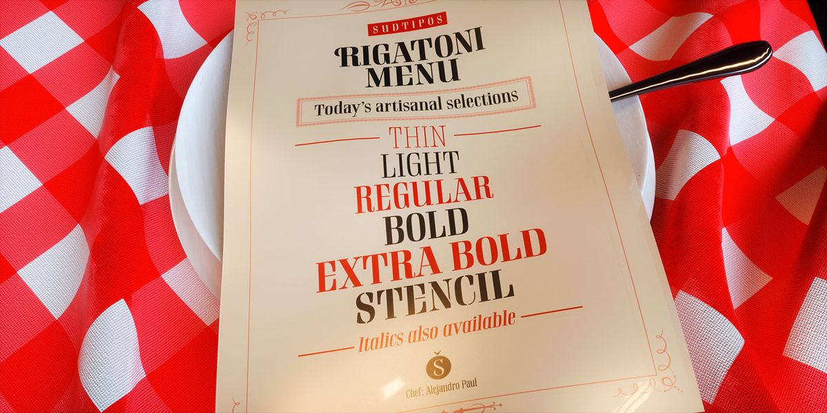 10 mouth-watering restaurant menu fonts | Creative Bloq