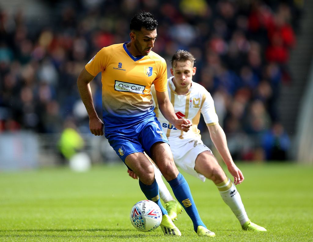 Mansfield defender Mal Benning racially abused on social media ...