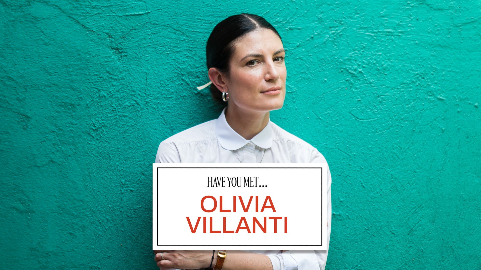 Olivia Villanti, Founder of Chava Studio, Is Mastering Bespoke ...