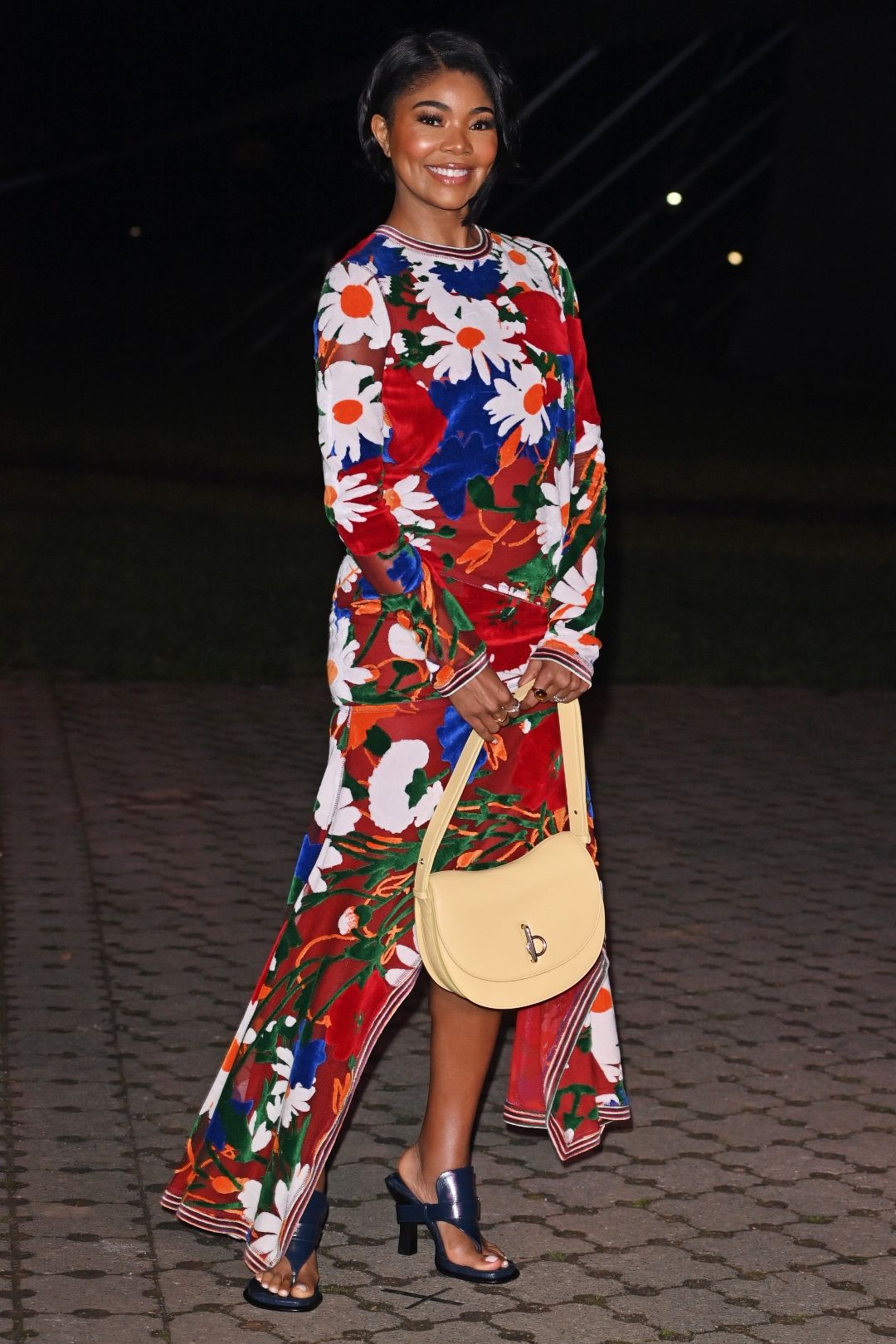 Gabrielle Union Wore Two Contrasting Burberry Looks During London ...