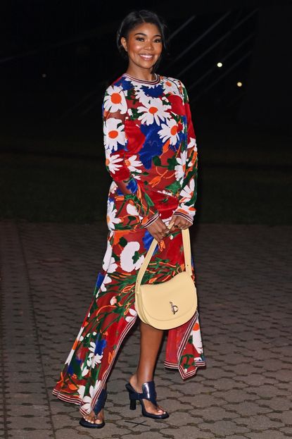 Gabrielle Union Wore Two Contrasting Burberry Looks During London ...