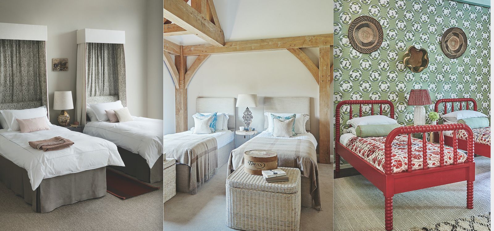 Twin bedroom ideas: stylish tips for when you want two single beds ...