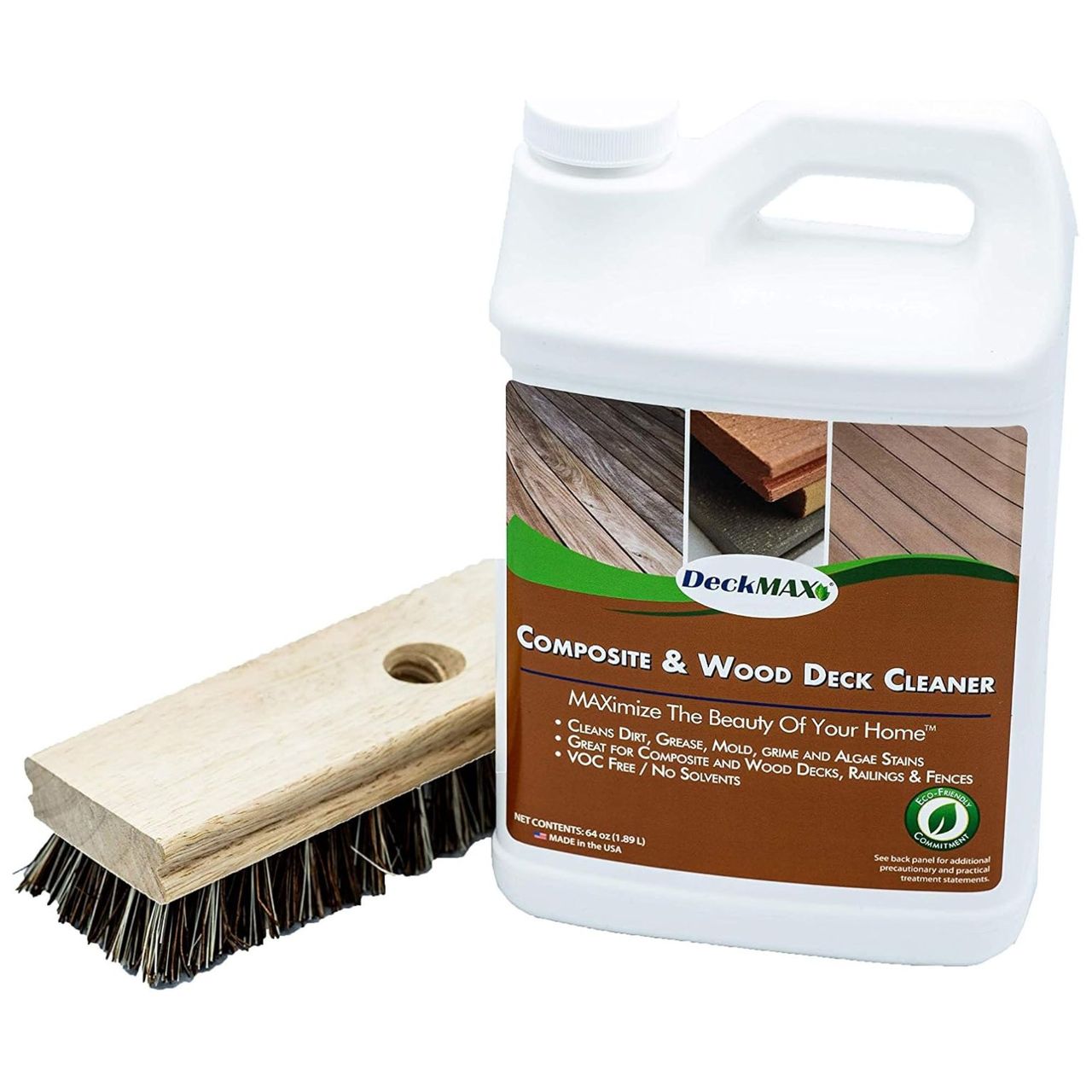 How to clean a deck without a pressure washer | Homes and Gardens