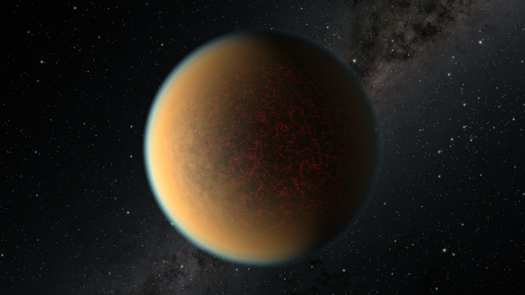 This strange lava-rich alien planet is making itself a new atmosphere ...